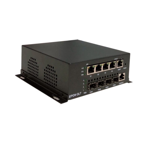Mini OLT 4PON Hioso – Mini OLT Profesional para ISP y FTTH - Comnecta Shop